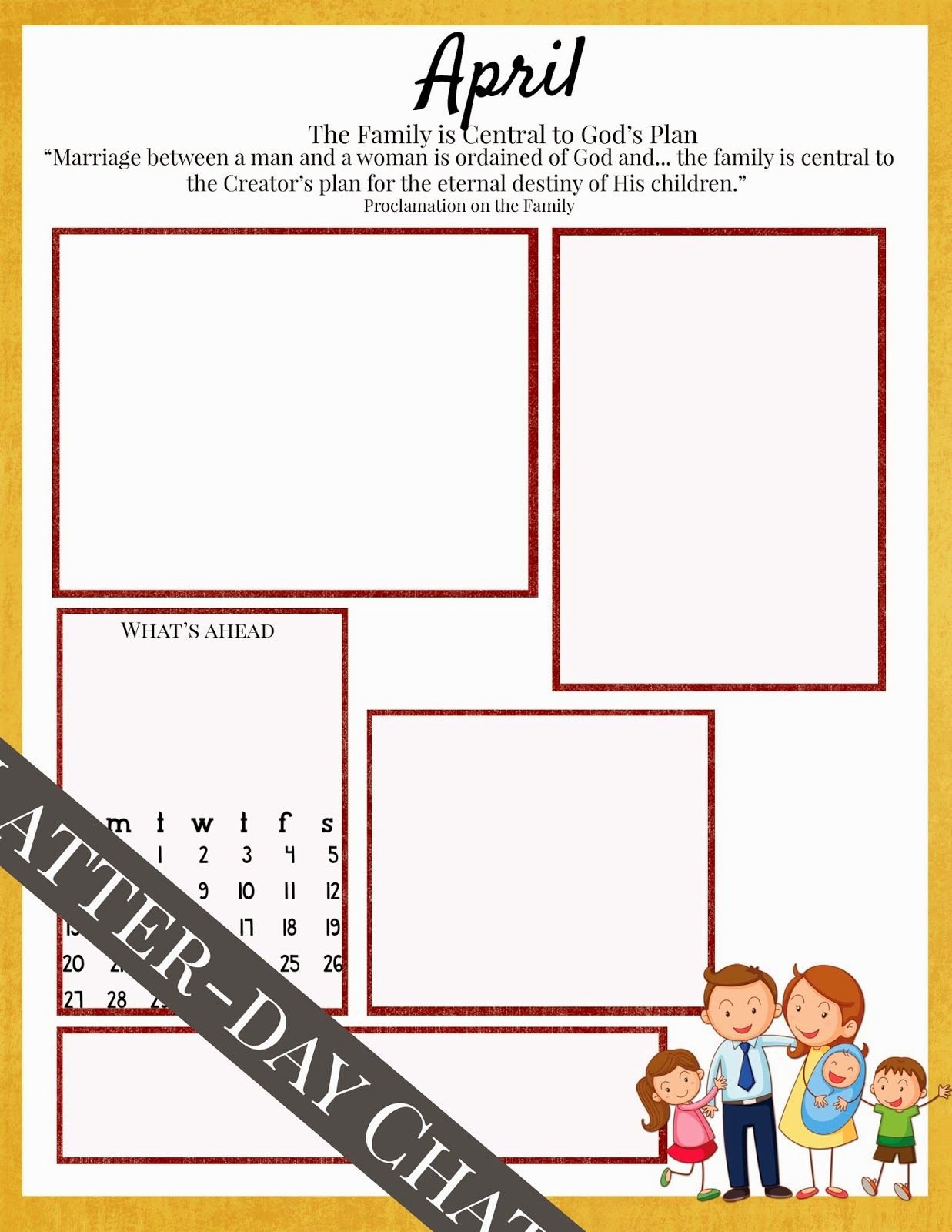 April Newsletter Template