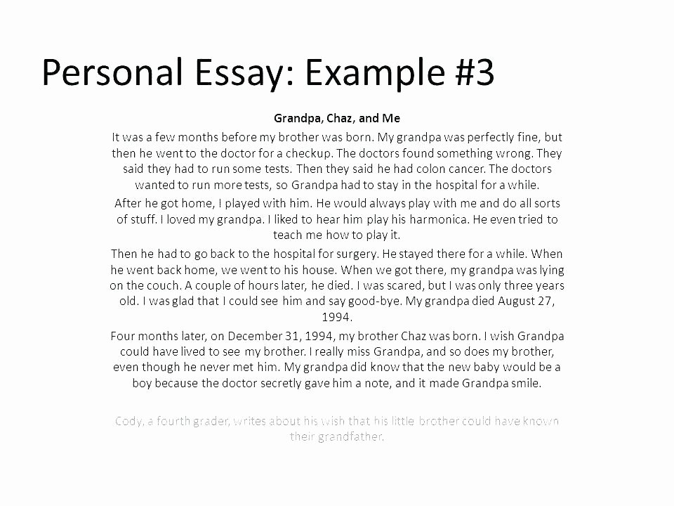 College Introduction Paragraph Examples Peterainsworth