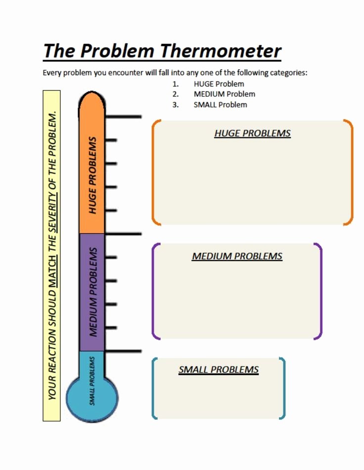 Paintard Blank Thermometer Worksheet