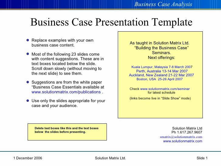 Headcount Justification Presentation