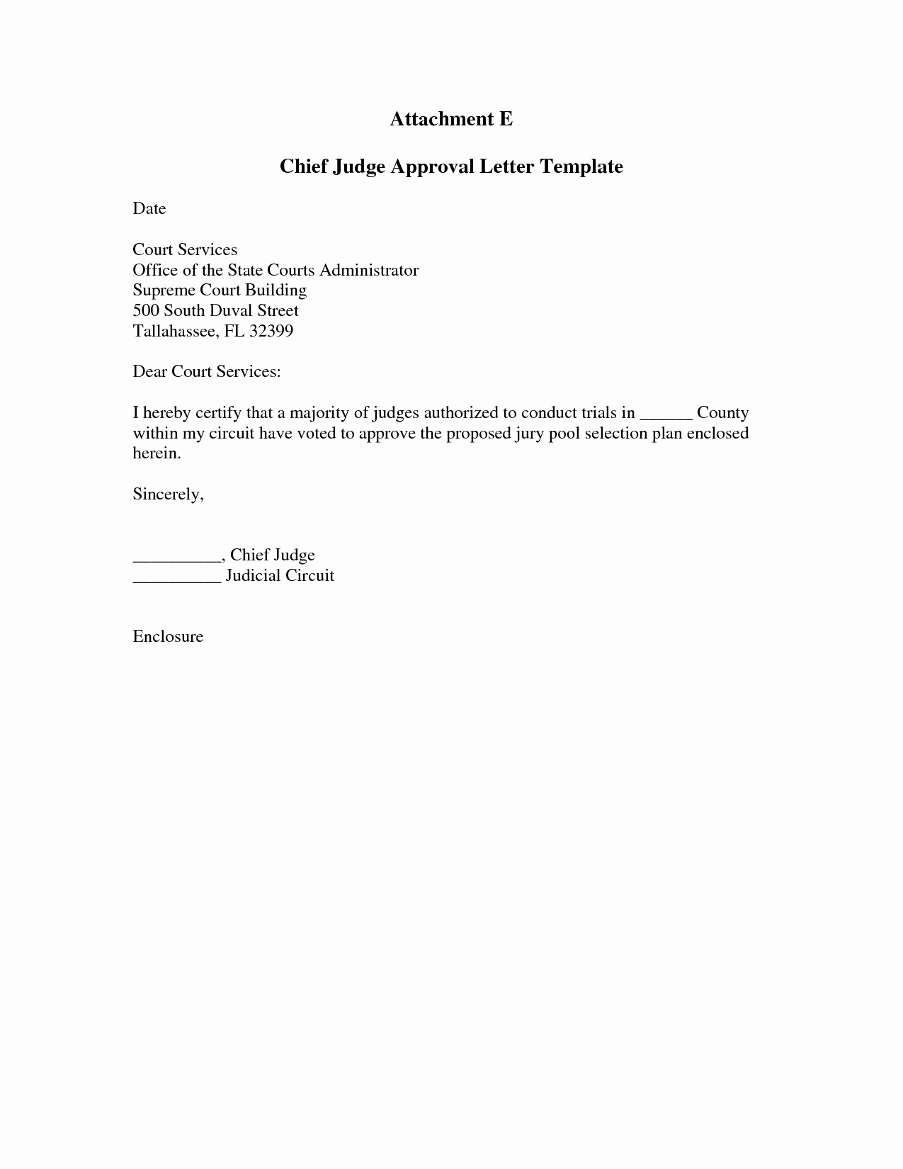 How To Write A Letter To A Judge Template