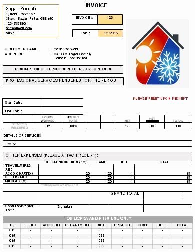 Hvac Proposal Template