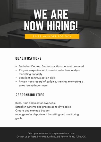 Job Advertisement Template Microsoft Word – Peterainsworth Job Advertisement Template Microsoft Word – Peterainsworth
