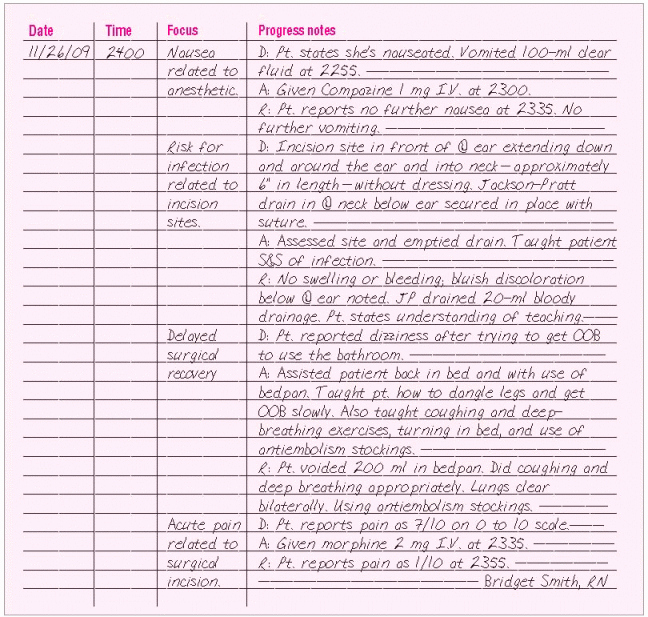 Nursing Assessment Documentation Template Peterainsworth