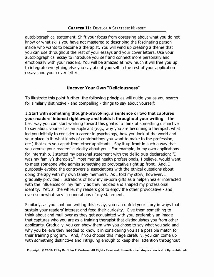 Personal Statement About Yourself Example Fresh Vi t o n V n T Gi i