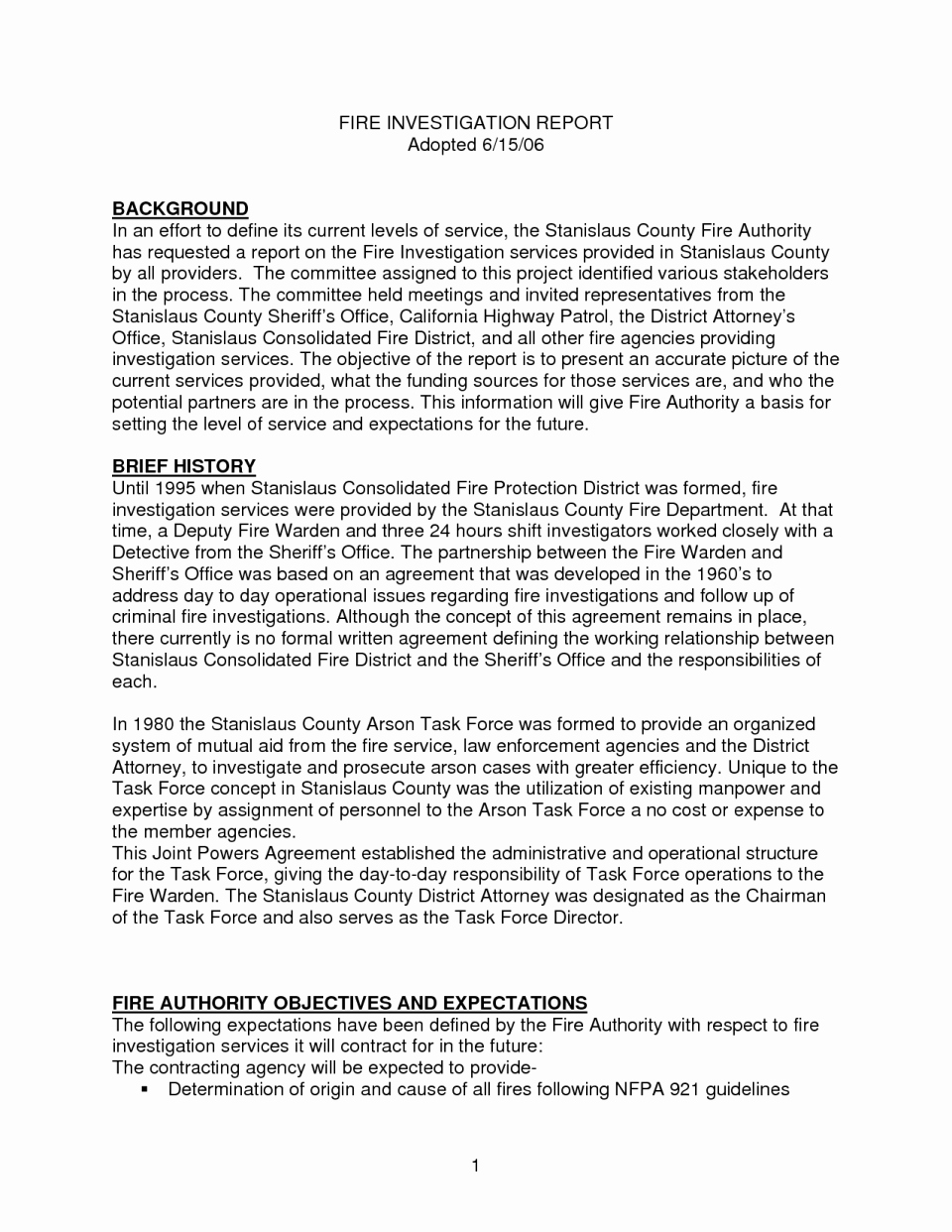 Police Investigation Report Peterainsworth
